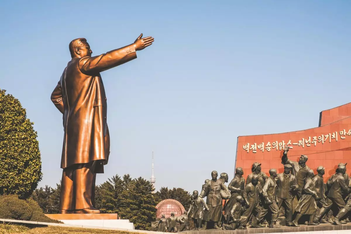 Dar le Juche Smaointe: Tuarascáil Photo ó Chóiré Thuaidh