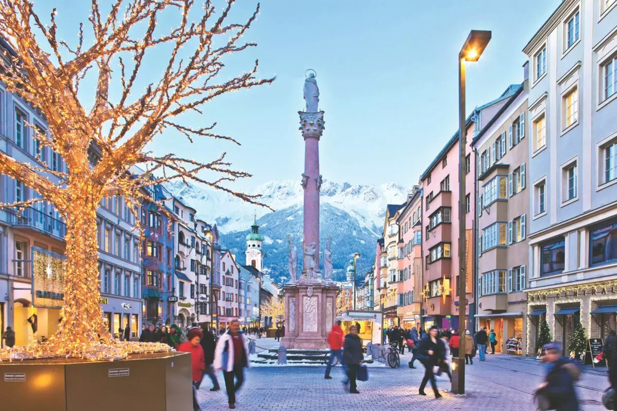 Benda á kortið: Innsbruck, Austurríki