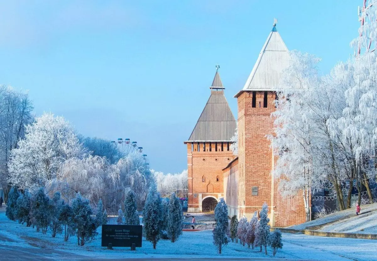 Smolensk மற்றும் சுற்றியுள்ள பகுதியில் குளிர்கால விடுமுறை நாட்கள்