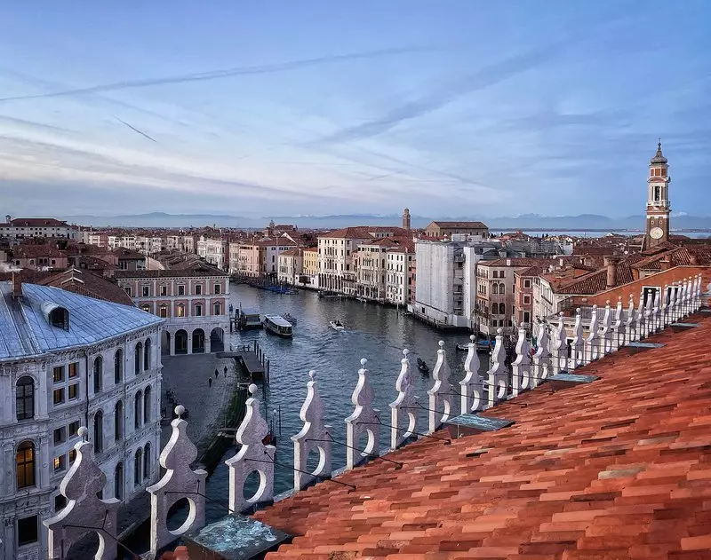 Venedig, utsikt från Rialto. Olga Yakovina