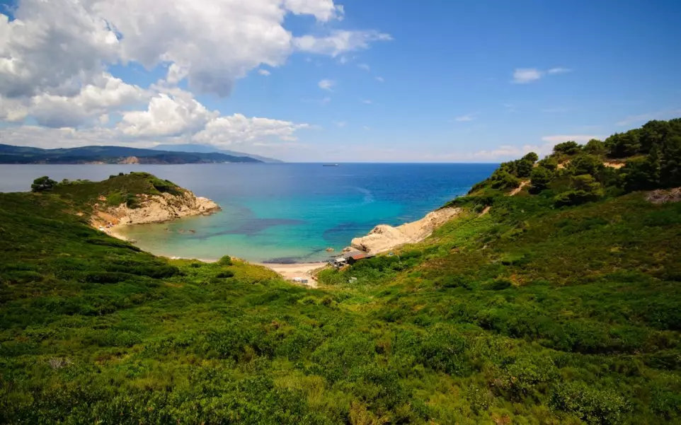 A kan Girka Skithos za su iya tashi ta hanyar jirgin sama kai tsaye