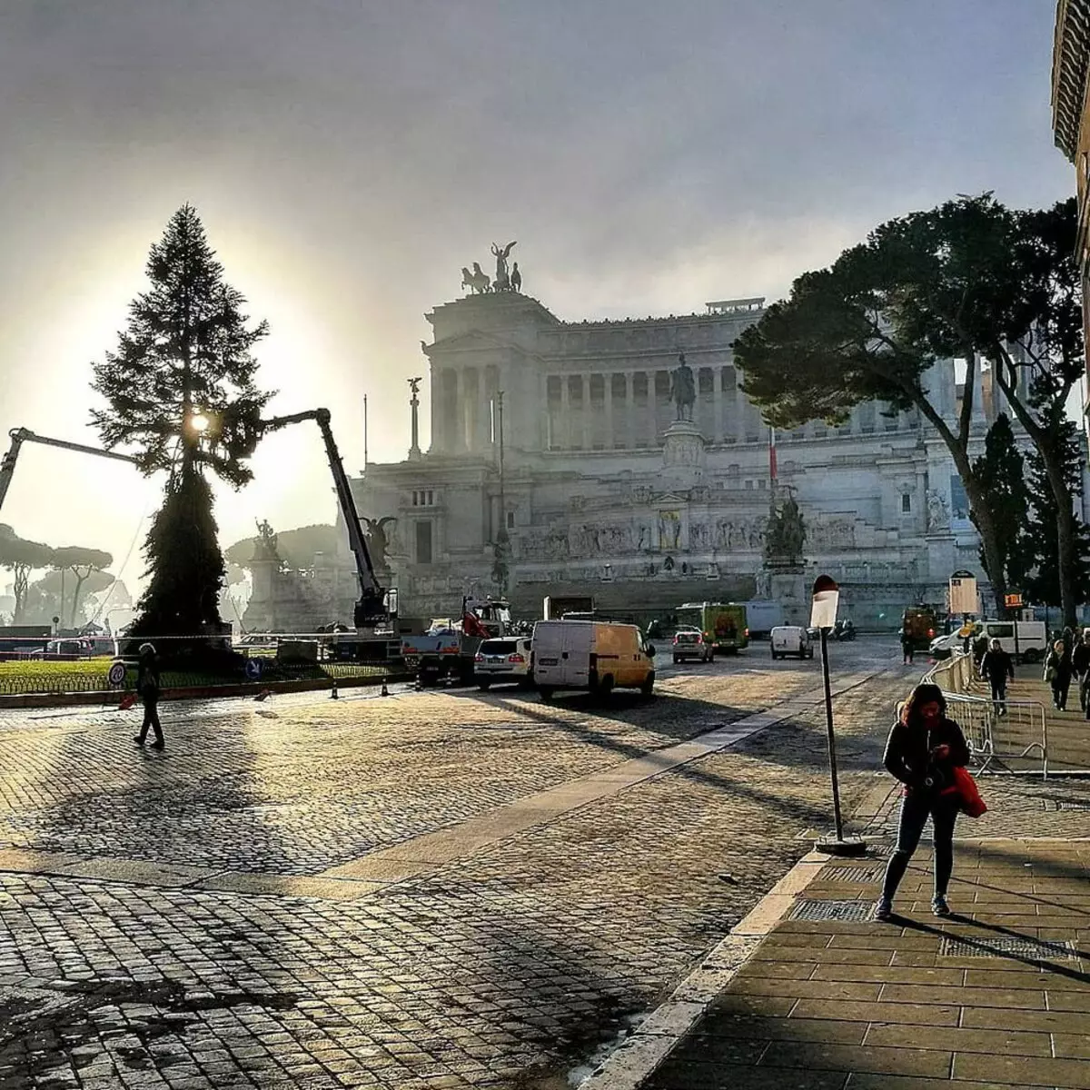 Rome het weer geen geluk met die Kersboom