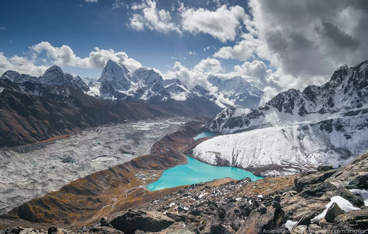 Poukisa mwen tonbe nan renmen ak Nepal: fotograf Arseny Gerasimenko