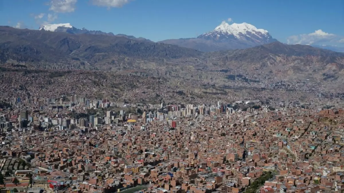 假期最昂貴的空中標誌：La Paz，玻利維亞