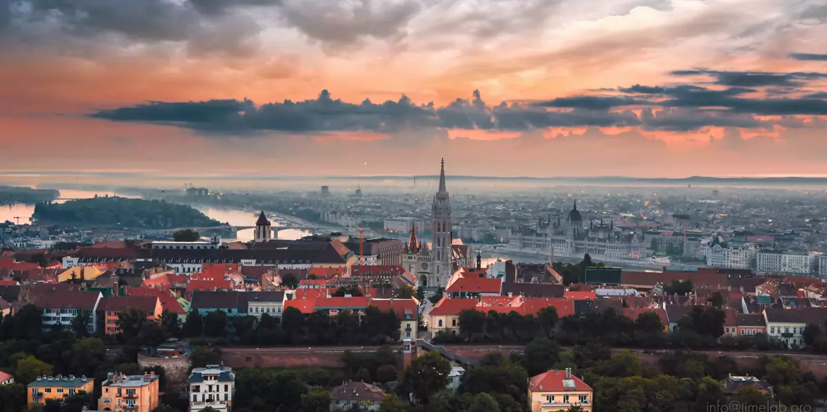 Kuvutia Budapest nzuri: Video.