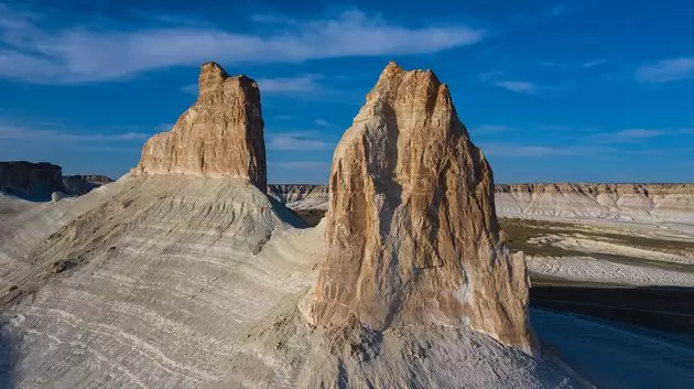 Plateau Utyurt, Kazakhstan. Argazkia: Andrei Kamenev