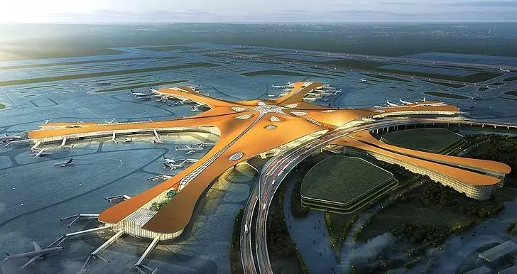 Flughafen mit dem größten Terminal der Welt in China eröffnet