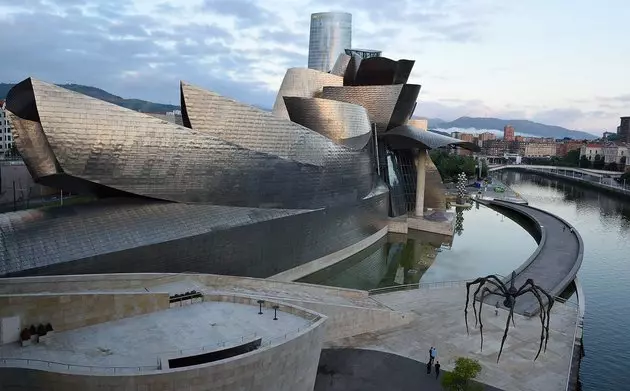 Muzeo Guggenheim en Bilbao