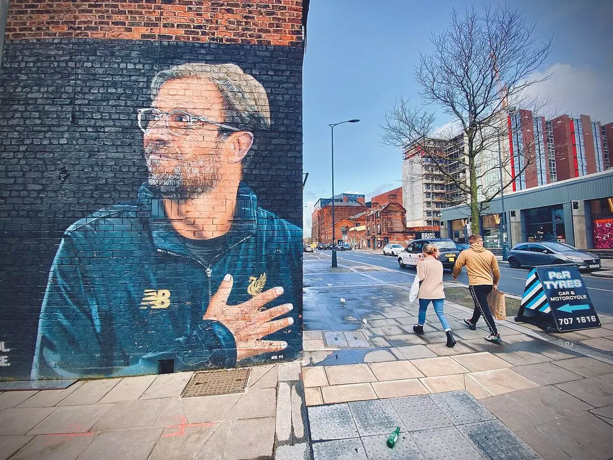 Liverpool, mural, mural, graffiti. Telnow