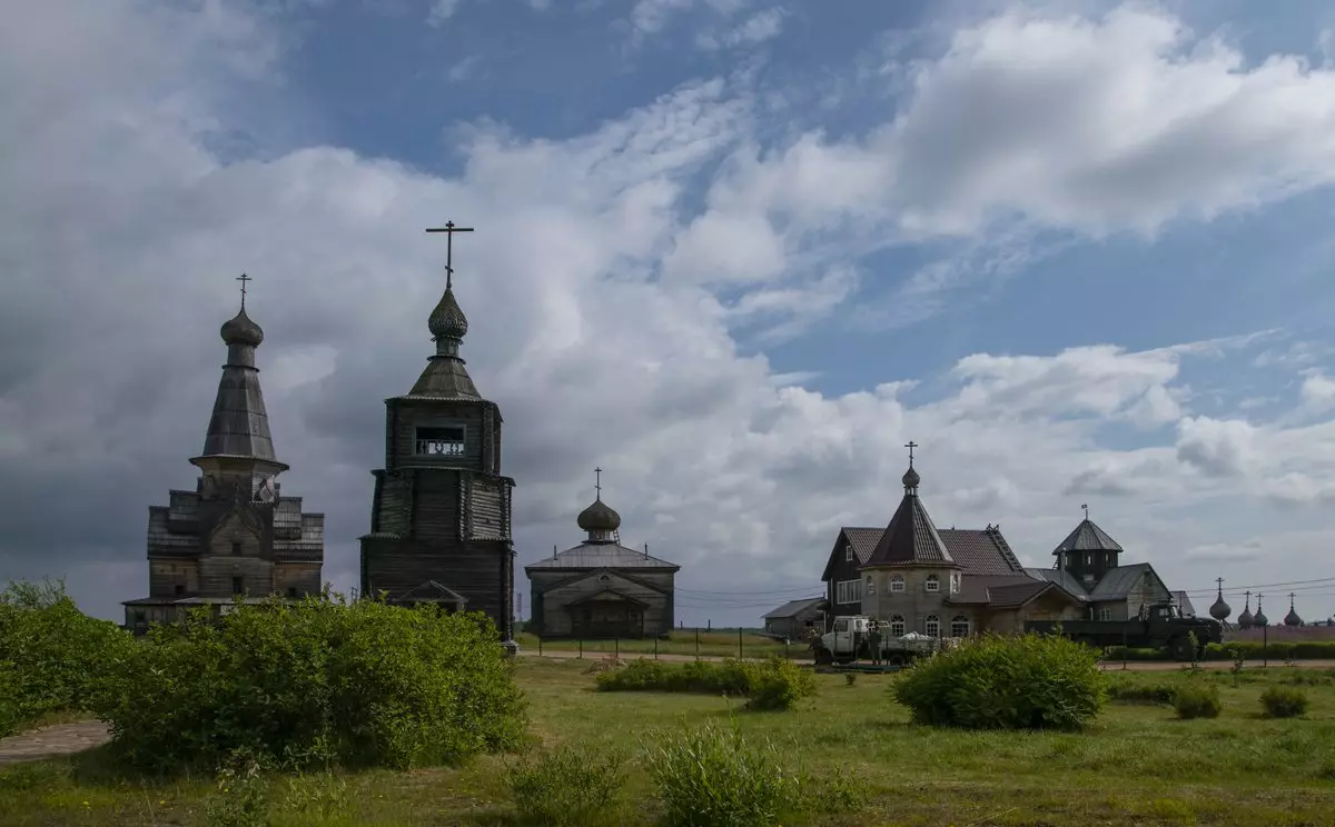 Rossiyaning afsonasi - Shimoliy Shimoliy Erkaklar: Varzuga qishlog'i va qadimgi yog'och cherkov