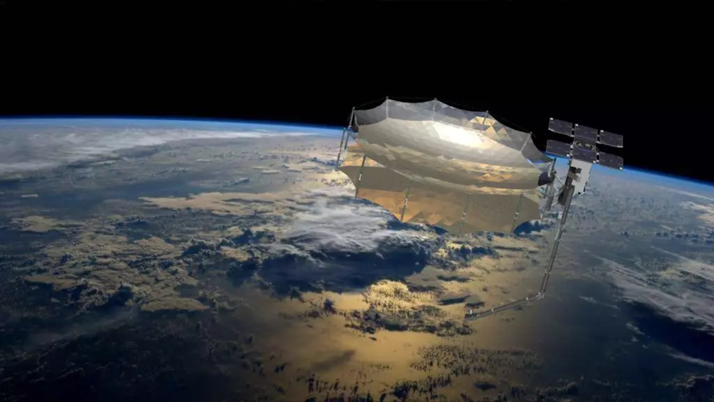 Satelit Amerika baru dapat melihat melalui awan dan bahkan dinding bangunan