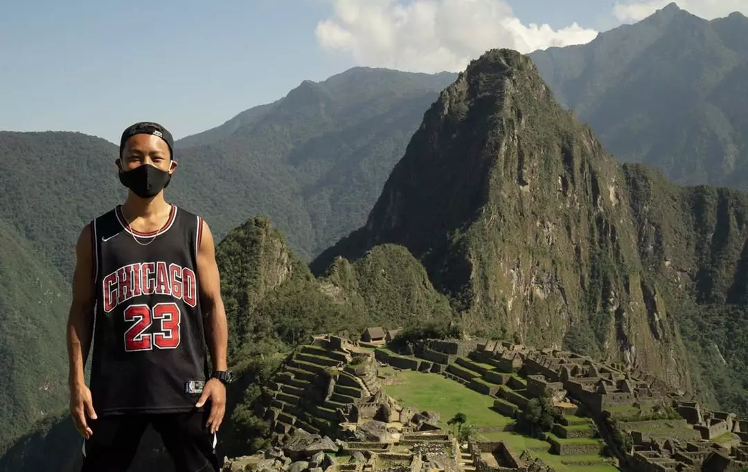 Japanska bjó í Perú 7 mánuðum og vonast til að heimsækja Machu Picchu. Ancient City opnaði á dag sérstaklega fyrir hann