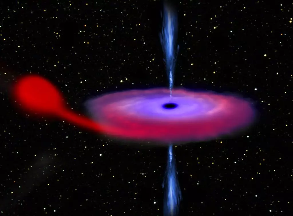 В Млечния път "Събудих се" гигантска черна дупка
