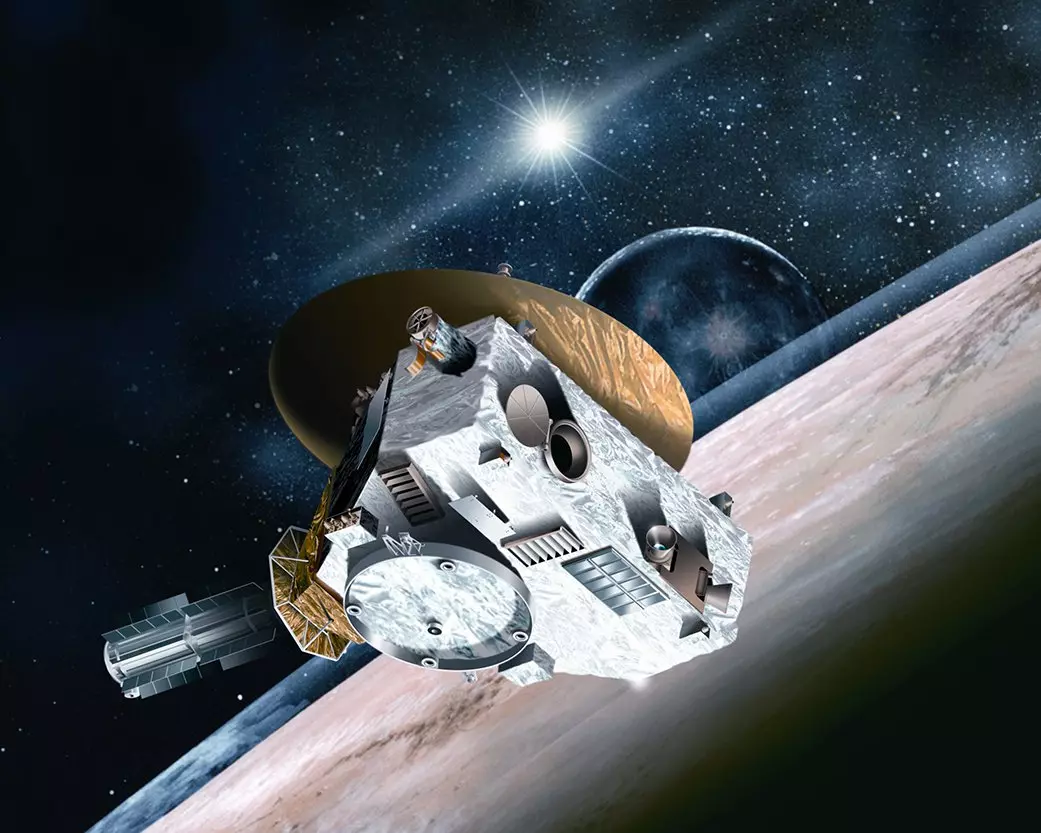 NASA toont vlucht naar Pluto online