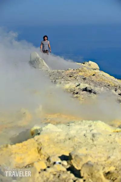 Montando un volcán