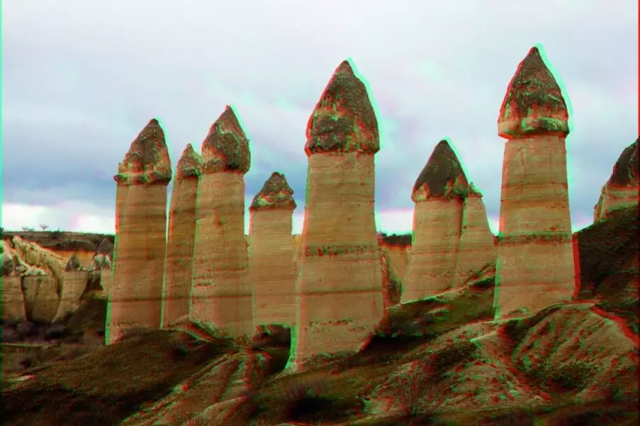 Cappadocia: სტერეო ფოტოგრაფია და ვიდეო