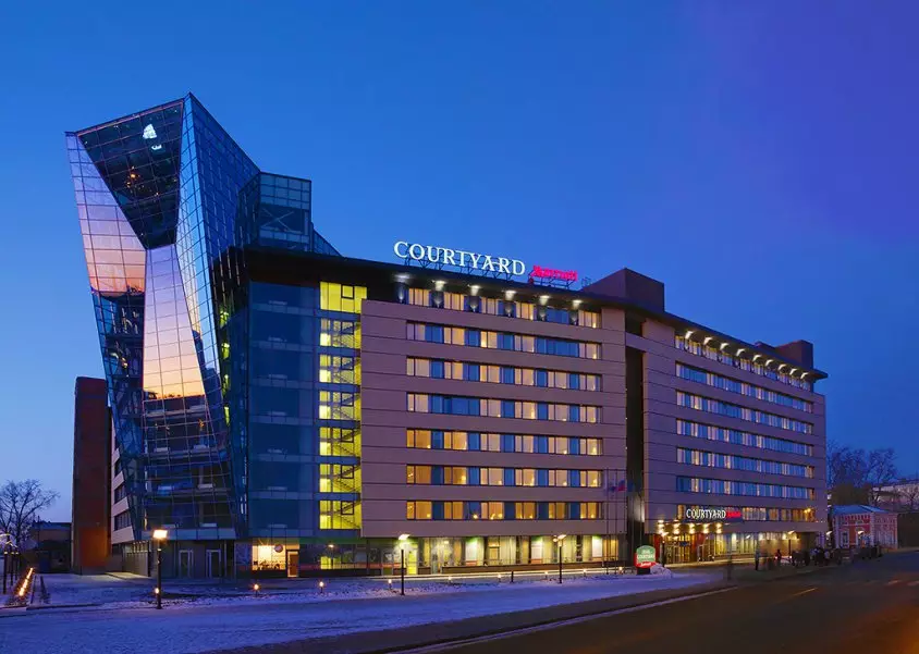 "Cortyard Marriott" ផ្តល់ជូននូវការស្នាក់នៅប្រកបដោយផាសុកភាពនៅលើ Baikal