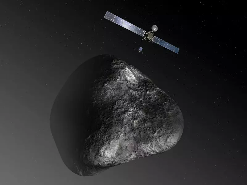 "Rosetta"は彗星にモジュールを送ります