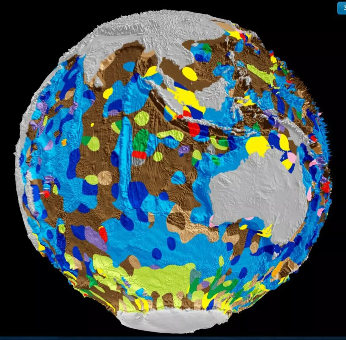 Como a terra ficaria sem oceanos