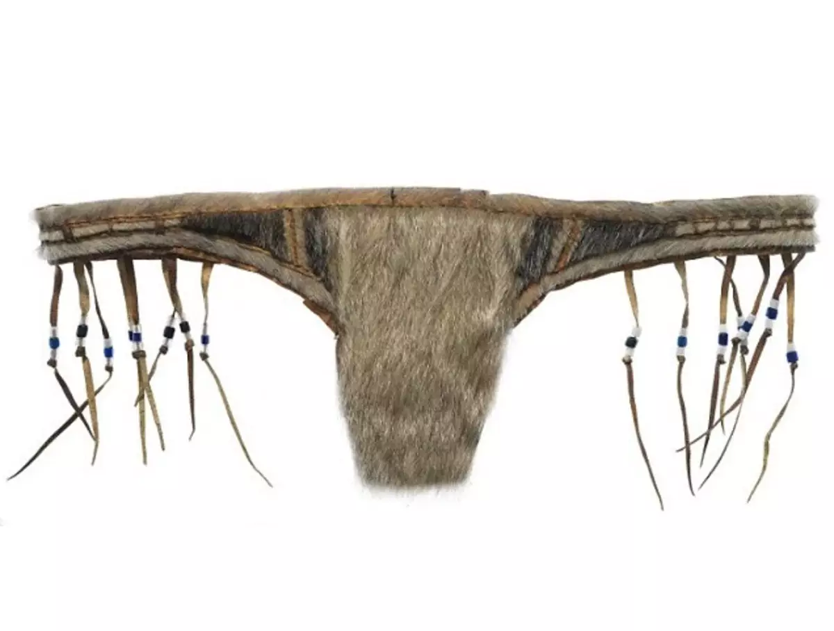 Eskimos valkāja kažokādu siksnu 19. gadsimtā
