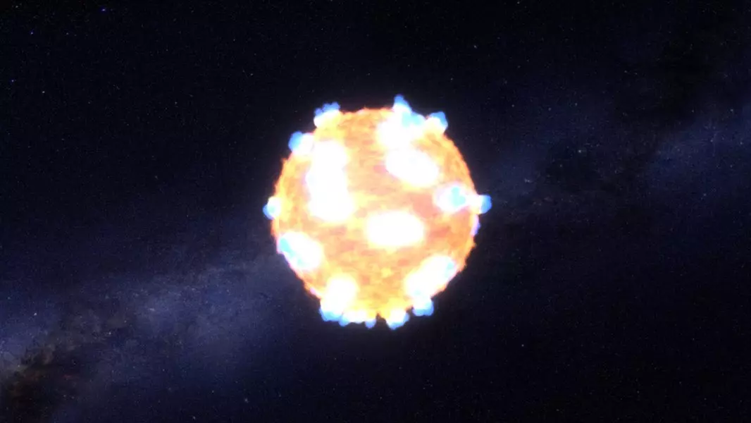 Supernova Sprenging: Vídeó frá NASA