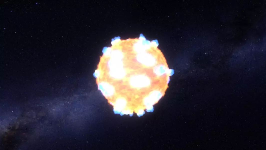Supernova robbanás: Videó a NASA-tól