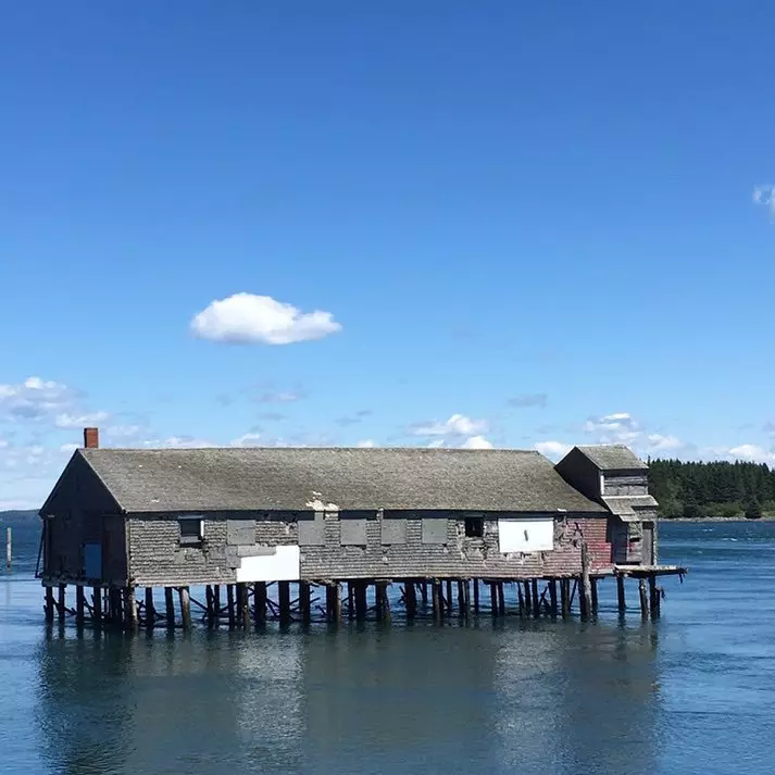 A tormenta tomou o edificio histórico estadounidense en Canadá