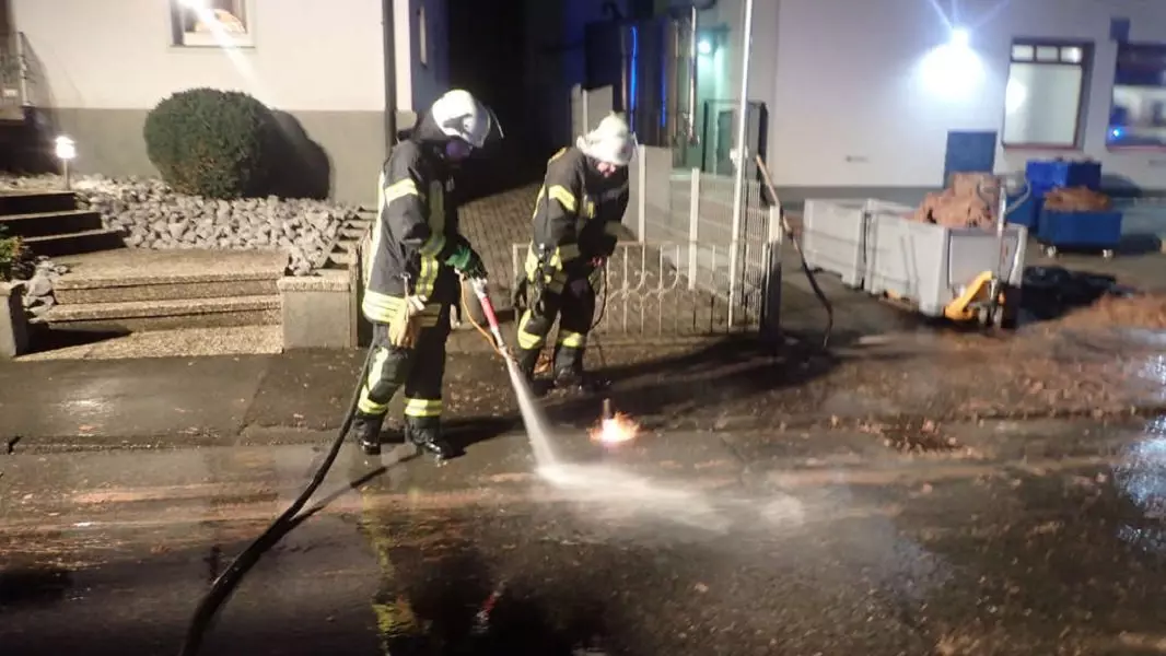 Dulce vida: una tonelada de chocolate se rompió en la calle en Alemania