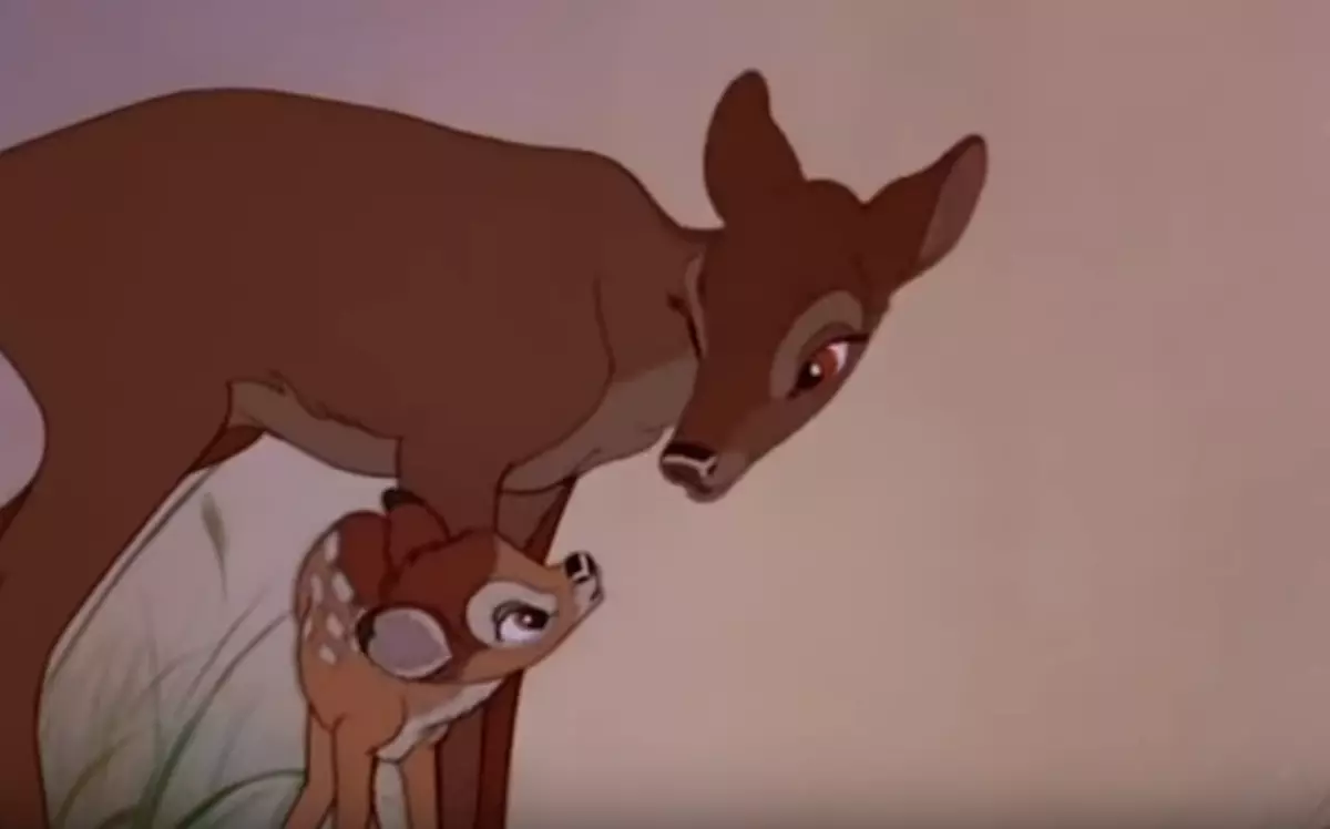 Womer wanda ya kashe Deer da aka tilasta wa Reviise "Bambi"