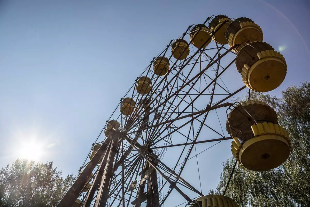 Chernobyl, eneo la kuachana. Pixabay.