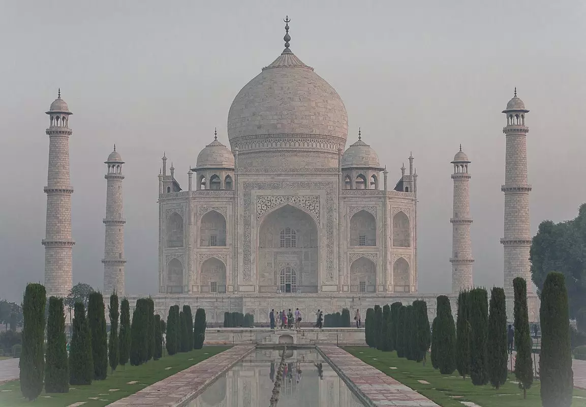 Gellid bygwth iasol gyda Taj Mahal yn India