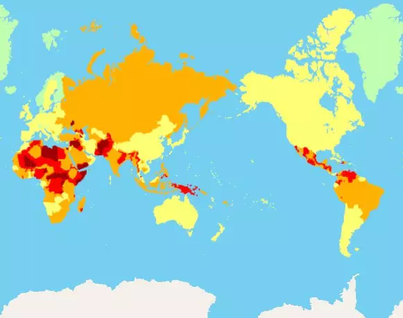 Named the most dangerous countries for travelers