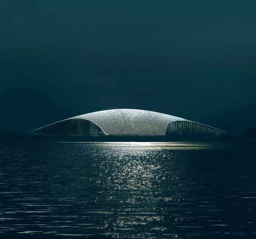 In the north of Norway, a building in the form of China will be erected