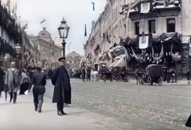 Kerkkäyttäjä Tverskaya 1896 Väri: 4K-Video