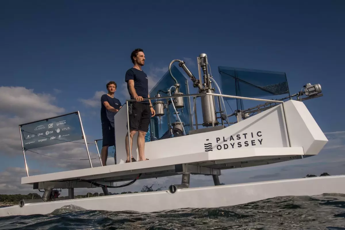 Odyssey plàstic: Un projecte únic dels mariners francesos