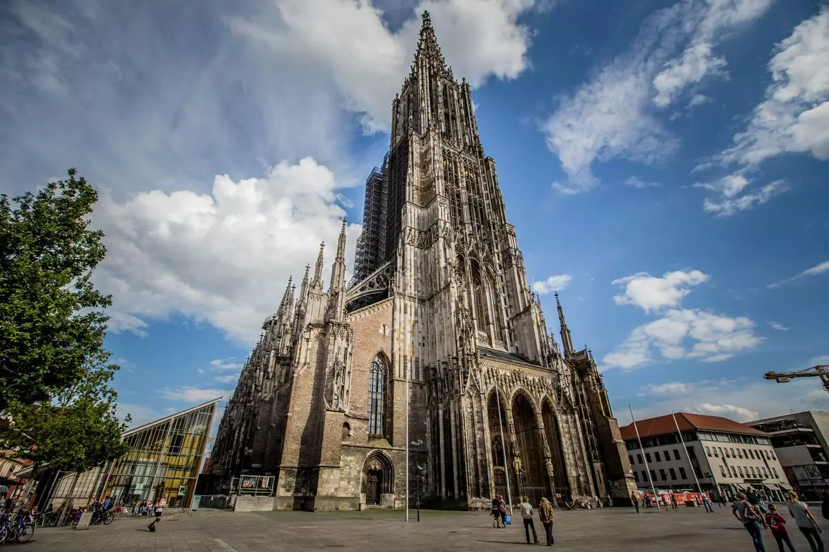 The highest cathedral in the world, which was built more than 500 years