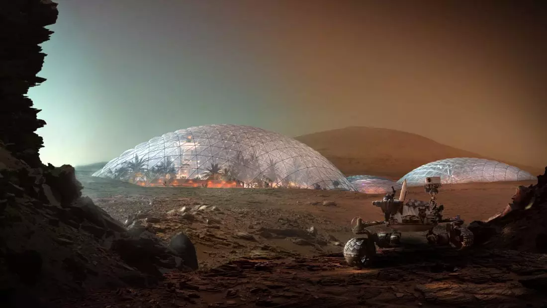 Dünyadaki "Martian City" gibi görünecek