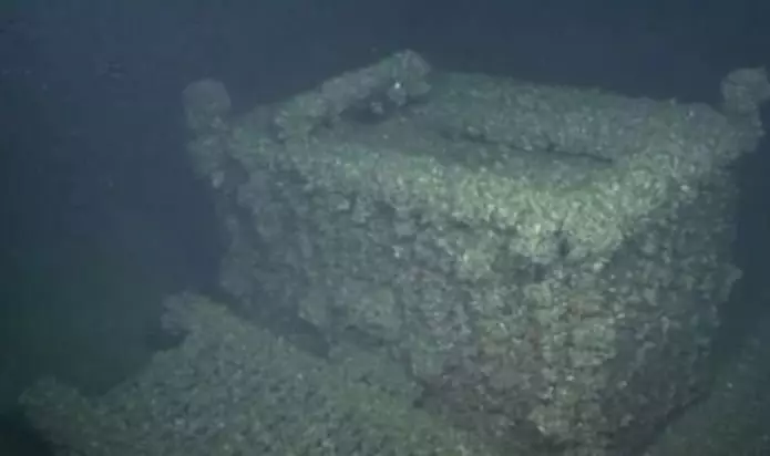 Steamer, sunken in the XIX century, found in untouched condition