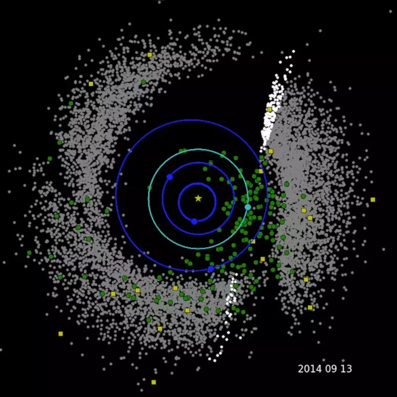 Neowise teleskop upptäckte 10 farliga asteroider