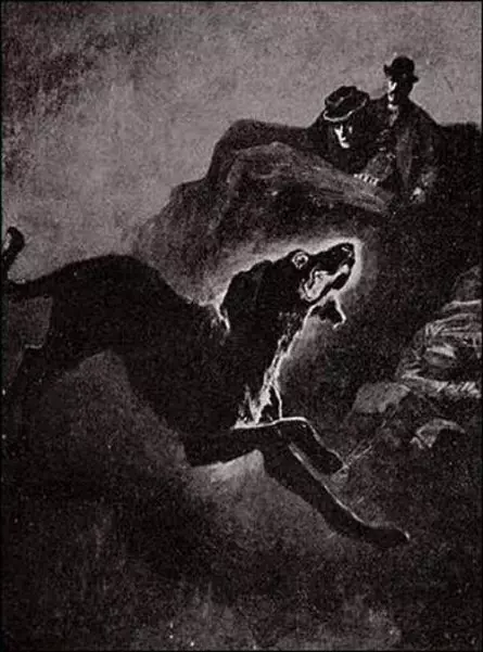 Black Shak: Dog Legend, Embosied yn Baskerville Dog