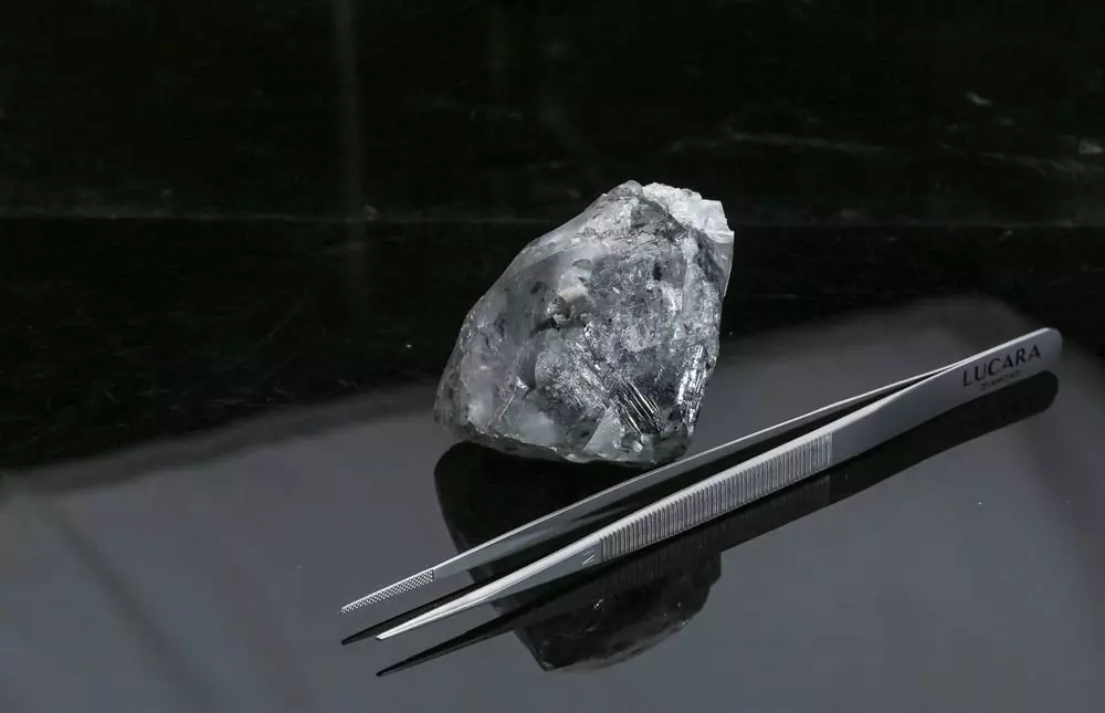 In Botswana, found one of the largest diamonds in history