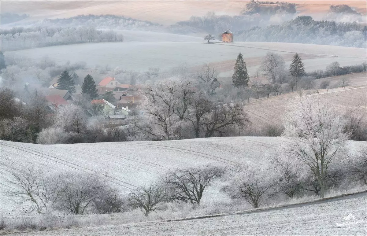 Record frost kollapsede til Europa