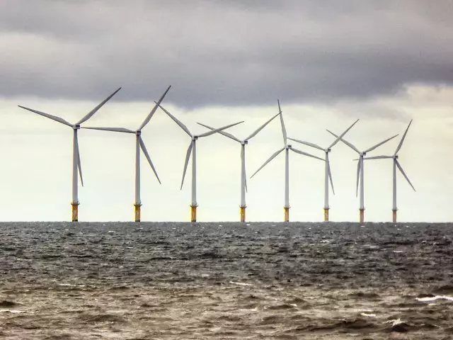 Zuid-Korea bouwen 's werelds grootste windcentrale van de mariene wind