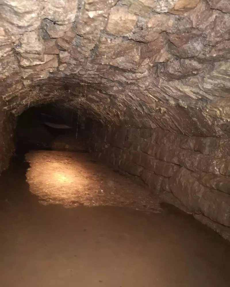 Medieval tunnel in Wales