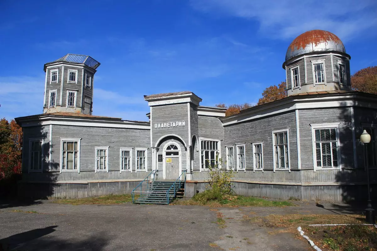 Penza는 러시아에서 유일한 목조 Planetarium을 철거했습니다