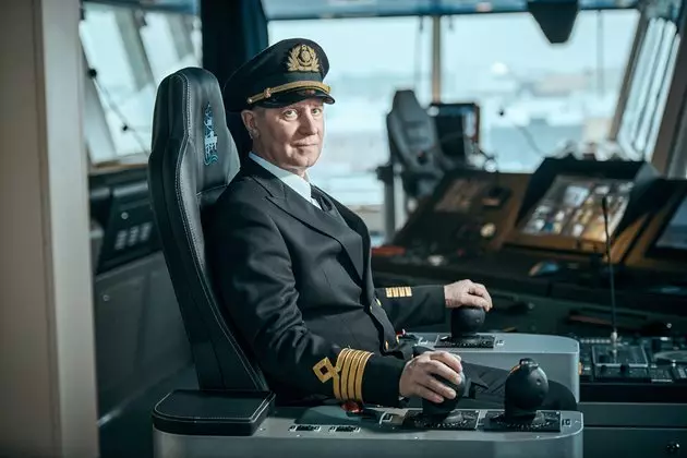 icebreaker andrei vilkitsky. ຂົວ Captain. ພາບ: Gazprom-neft.ru.