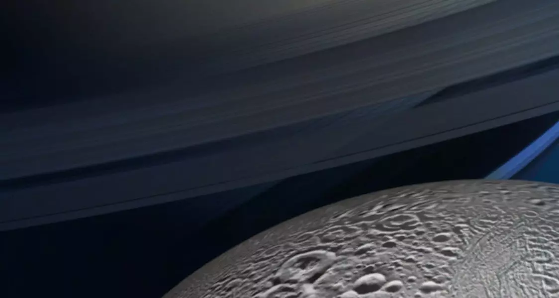 "O Cassini" na faamaumauina ai le "talanoaga" o le Saturn ma Entilad