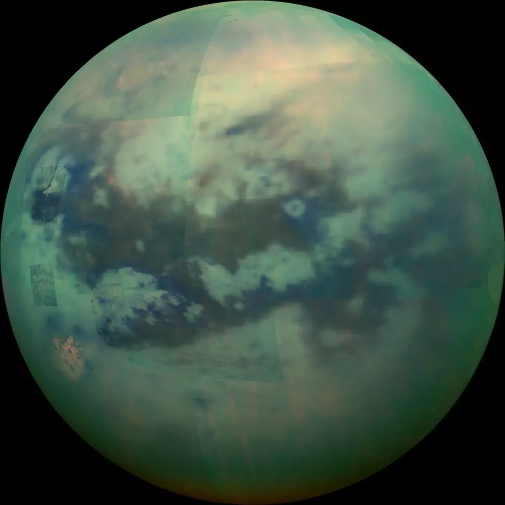 NASA bakal dikirim "papatong" pikeun Titan - panggedéna jeung paling misterius satelit Saturnus