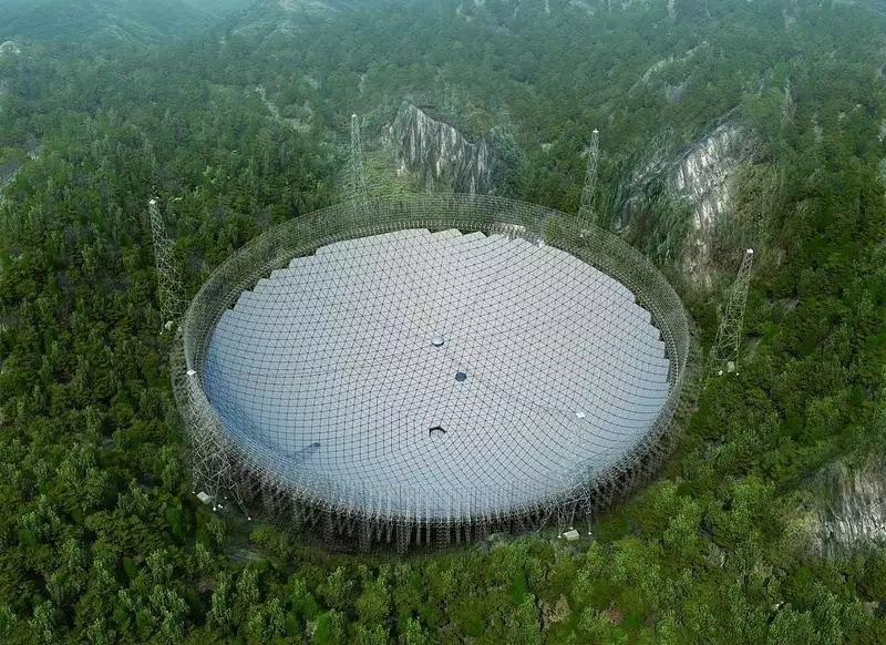 Ngosipụta nke telescope nke ndị China nke ndị mmadụ na-amaghị ama