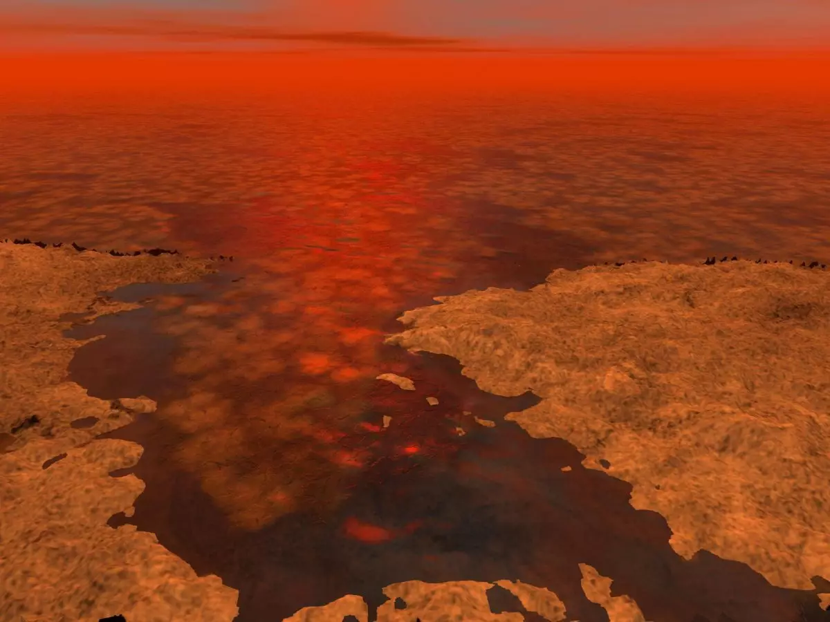 Титандагы көл кайда? Булар күчтүү жарылуулардан алынган тырыктар: жаңы гипотеза